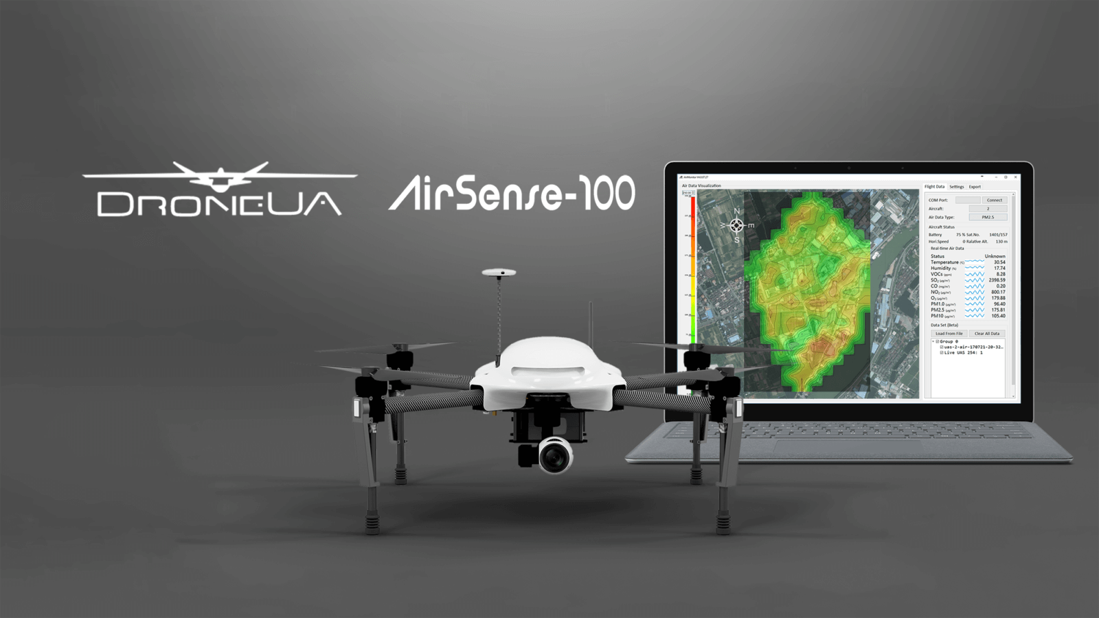 Чистый воздух с помощью дронов