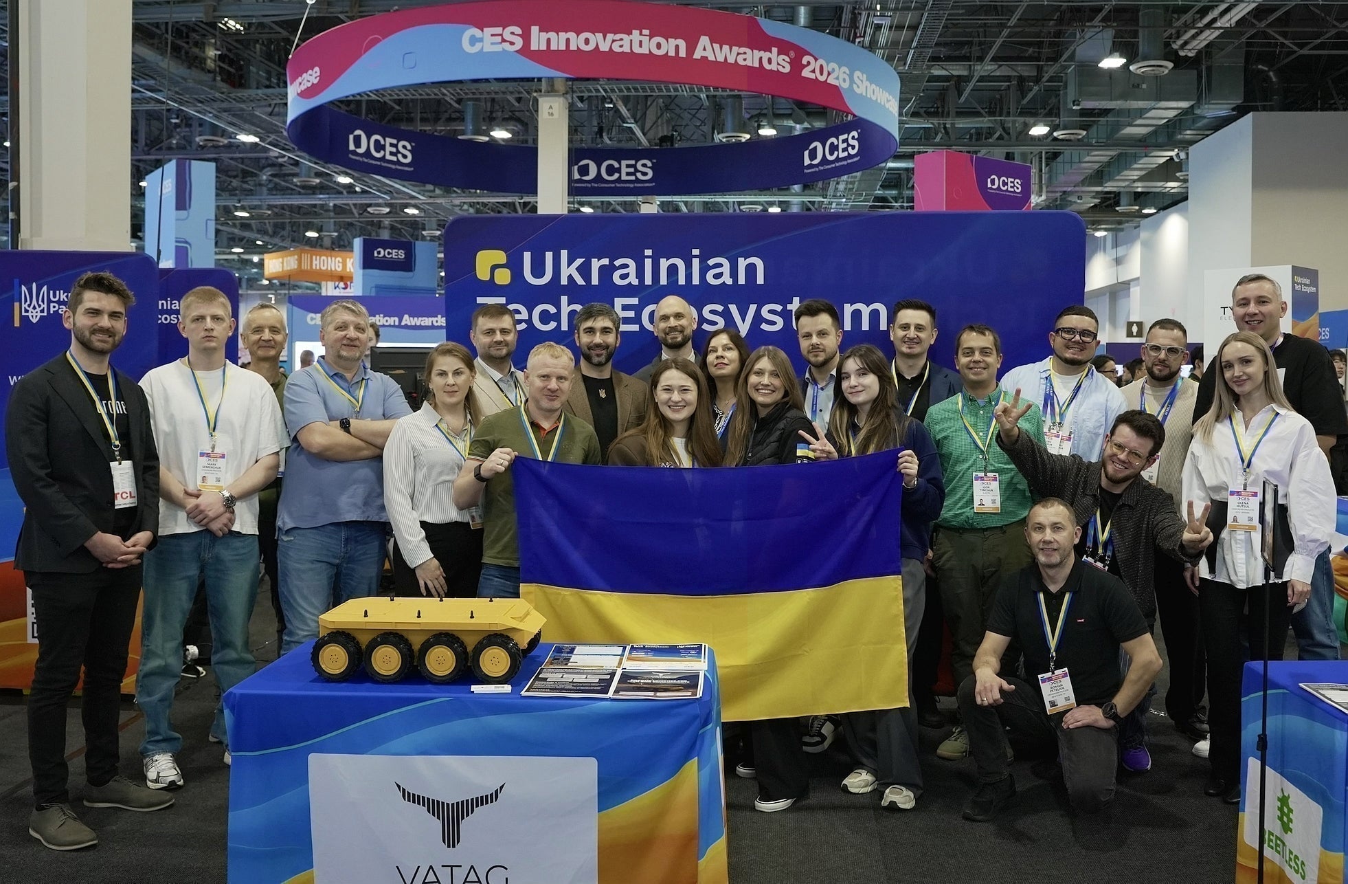 Day Two of the Ukrainian Pavilion at CES 2026